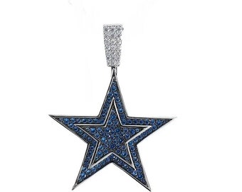 Dallas Cowboys Pendant - Etsy UK
