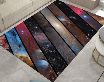 Space Galaxy Carpet - Etsy