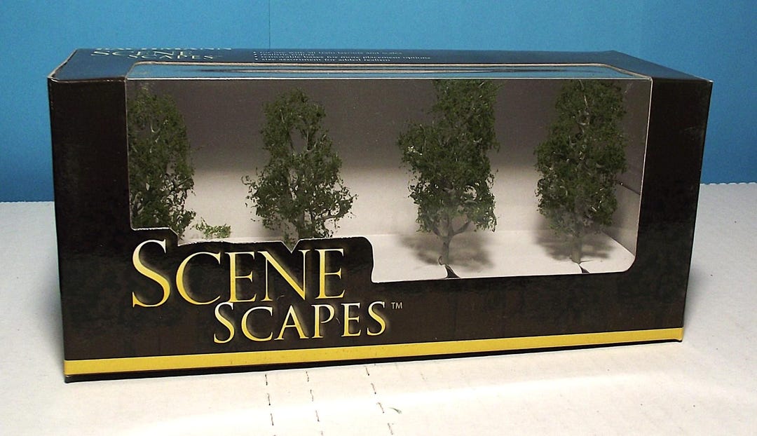 Bachmann "scene Scapes" Authentic Scale Model Aspen Trees 2 1/2"-2 3/4 ...