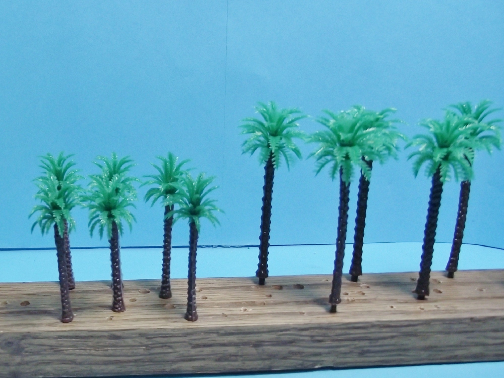 N Scale Coconut Palm Trees - 12 Piece Set, 2 Sizes - Etsy