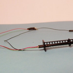 N Scale Railroad Block Signals Manual Operating 2 Color Block Signals W ...