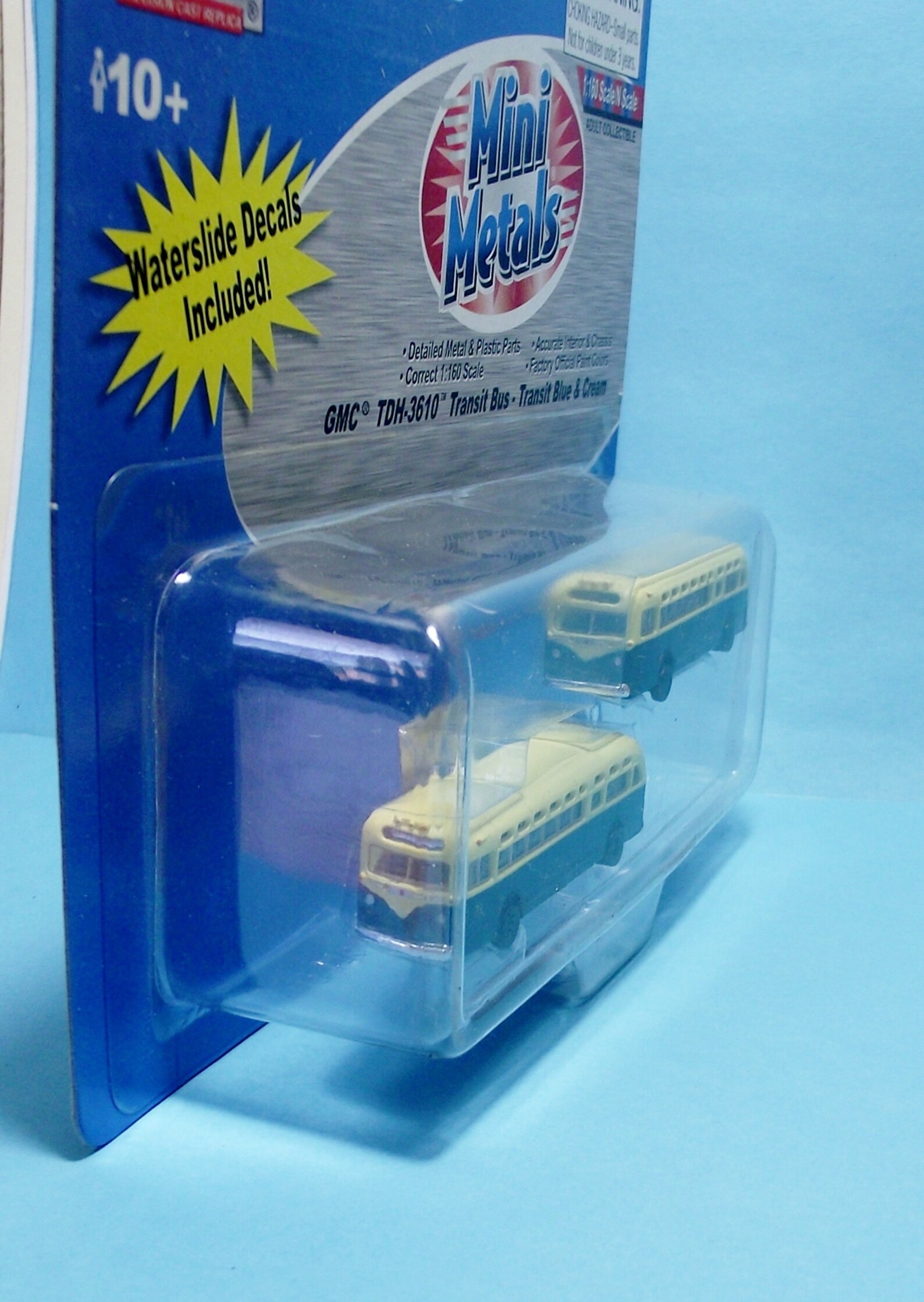 N Scale Classic Metal Works Set of 2-GMC TDH-3610 Transit Bus-transit ...