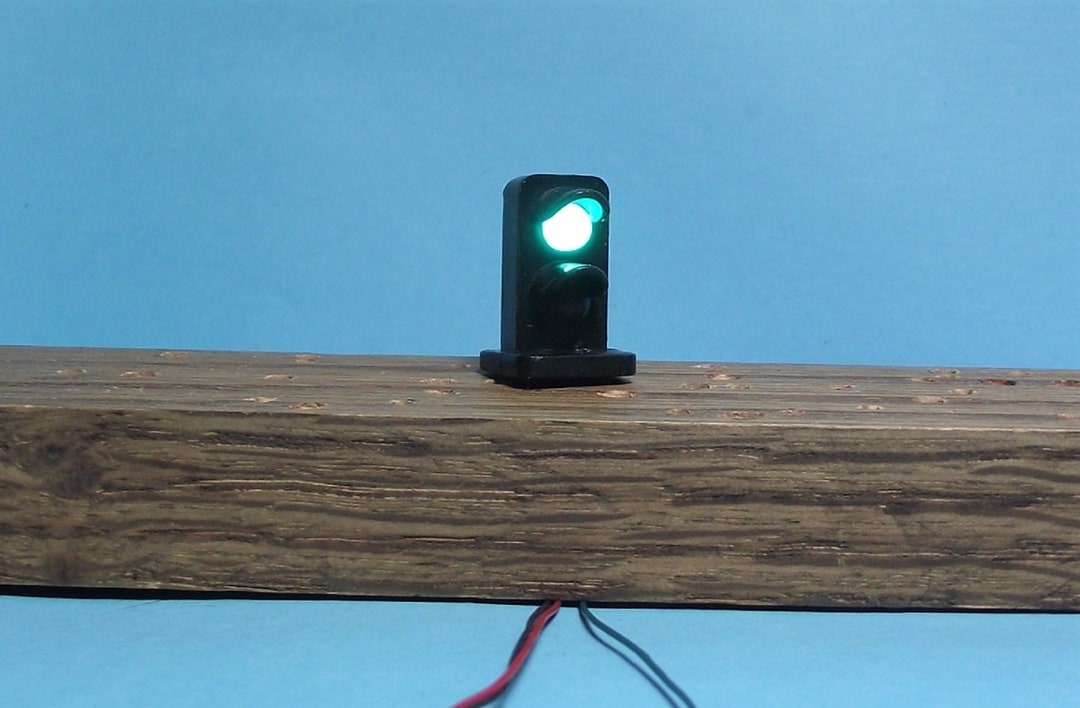 O Gauge Railroad Dwarf Signal: 2-aspect LED (16V) - Etsy