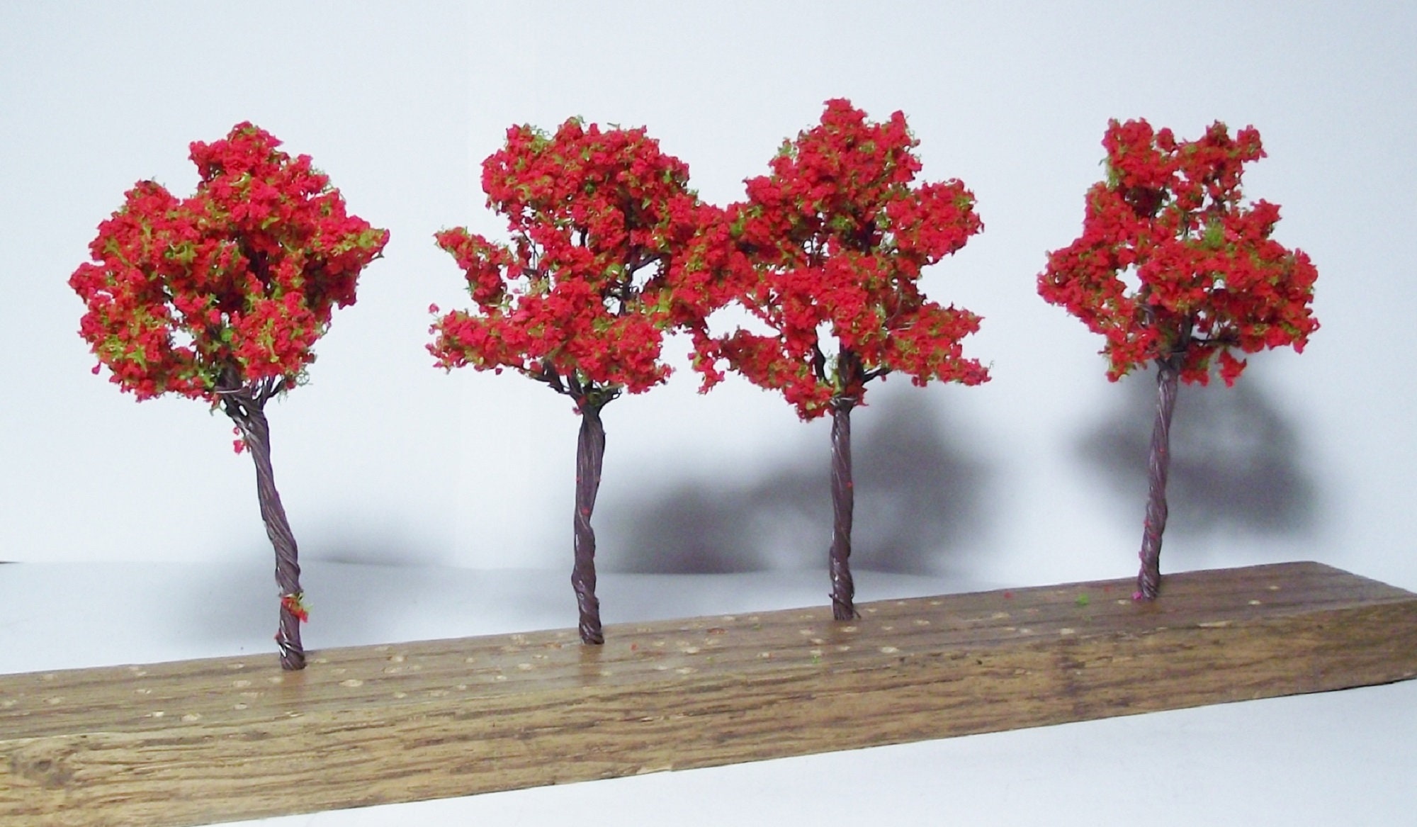 Scale Model Red Fall Trees for Multi Scale Use as Seasonal Trees 4 ...