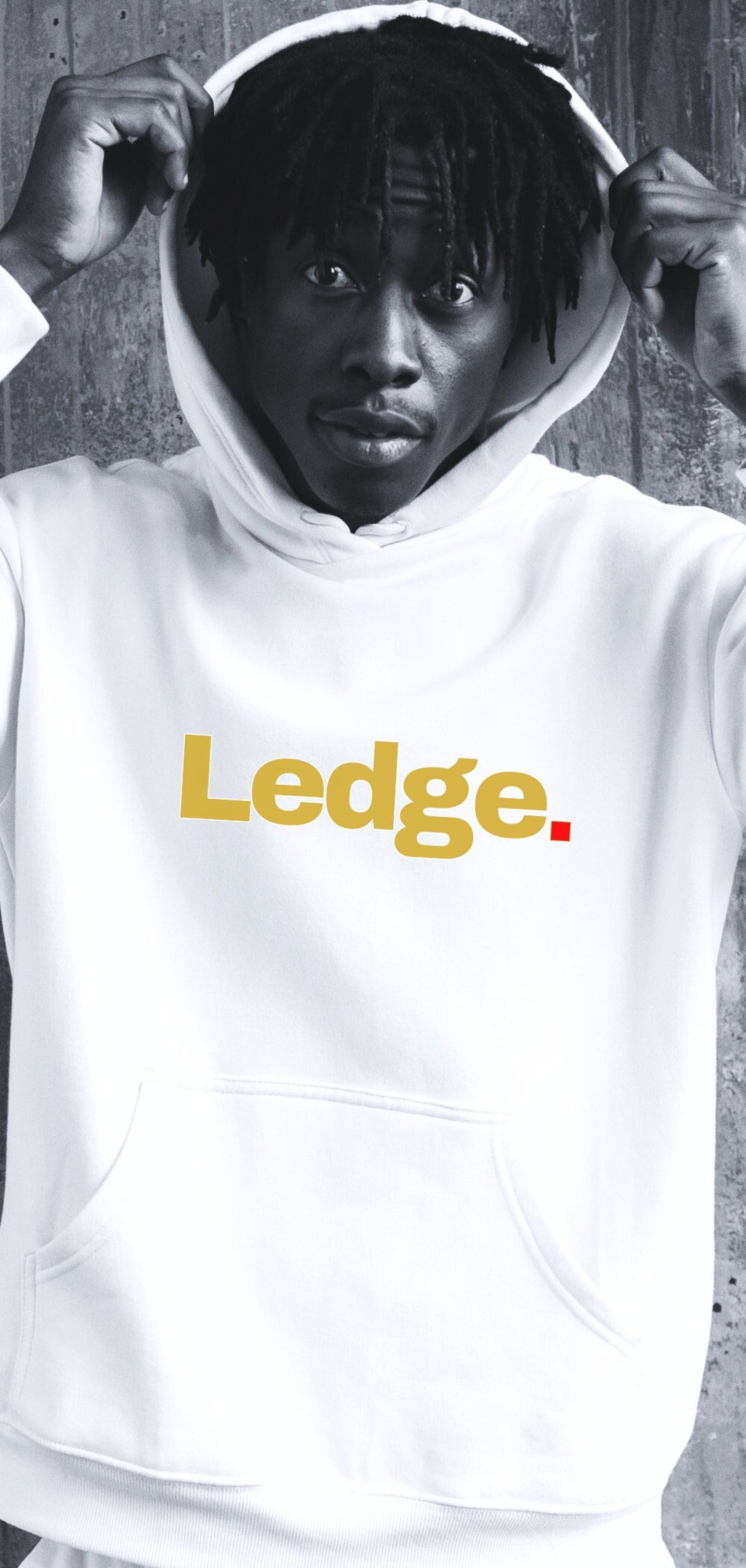 Legendary Slogan Hoodie, Unisex Stag Do Hoodie, Gold Ledge Graphic ...