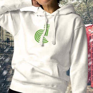 Bright Neon Green Riddler Print, Inverted Question Mark Hoodie, Flip ...