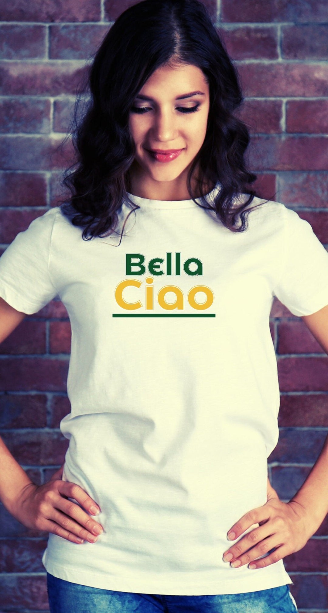 Cute Love Language Print, Bella Ciao Graphic T Shirt, Unique Gift ...