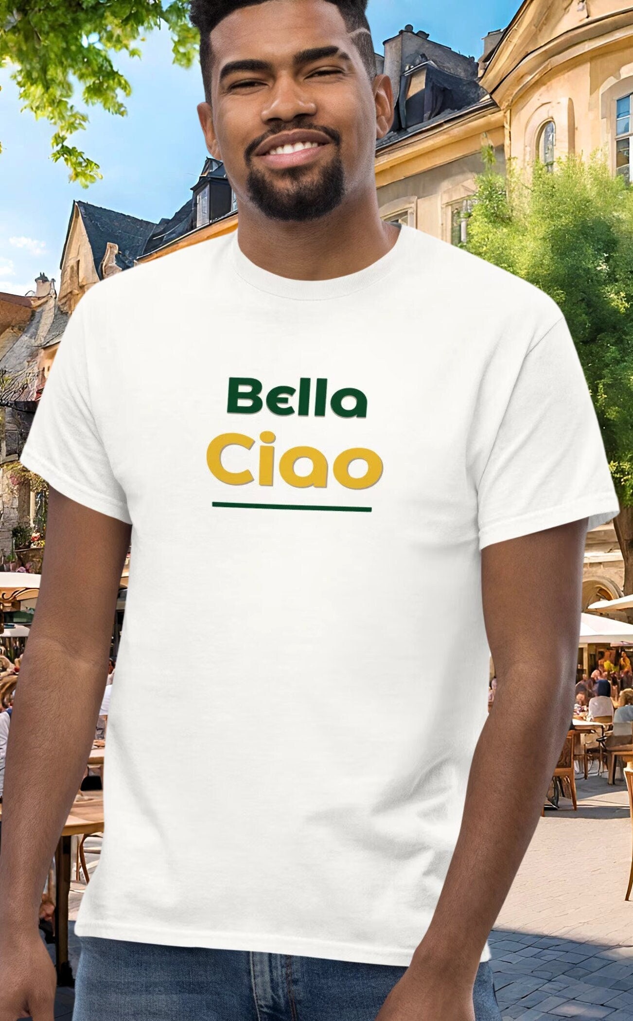 Cute Love Language Print, Bella Ciao Graphic T Shirt, Unique Gift ...