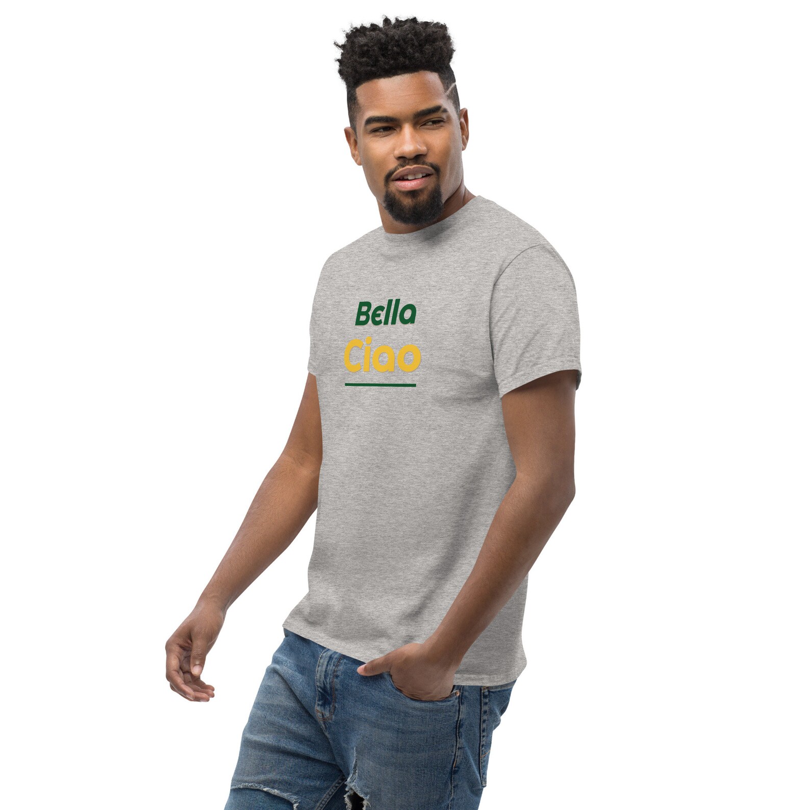 Cute Love Language Print, Bella Ciao Graphic T Shirt, Unique Gift ...