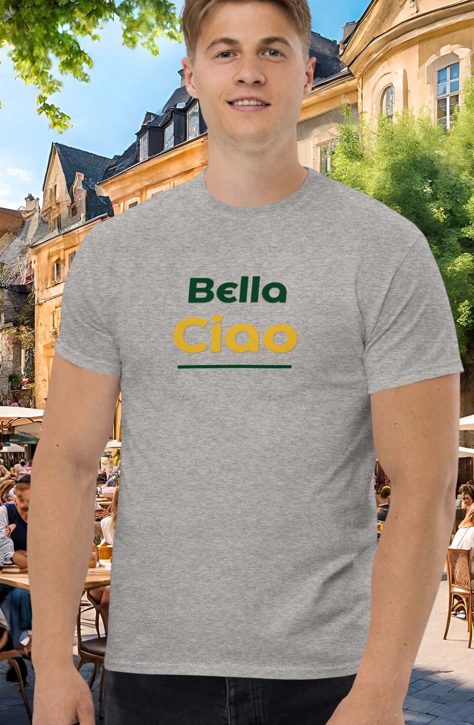 Cute Love Language Print, Bella Ciao Graphic T Shirt, Unique Gift ...