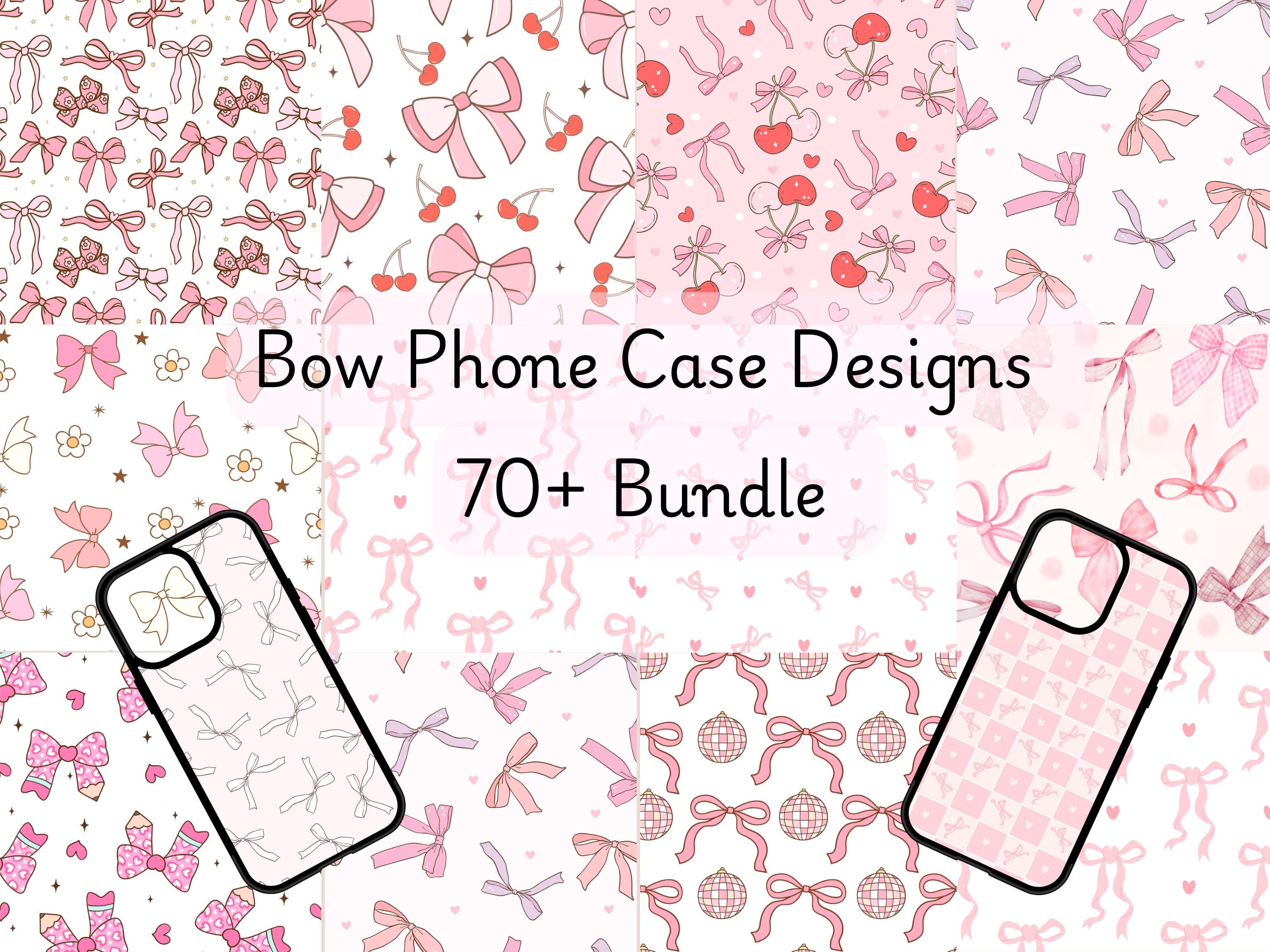 70+ Bow Phone Case Sublimation Design Bundle, Phone Case Sublimation ...