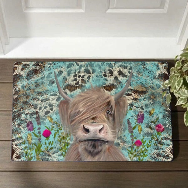 Cow Home Doormat - Etsy