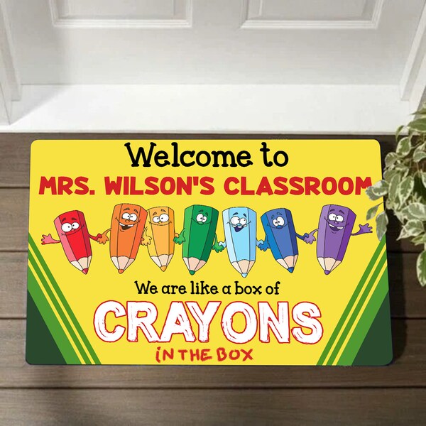 Crayon Theme Classroom - Etsy