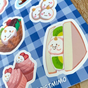 Food & Dessert Biyoo Sticker Sheets - Etsy