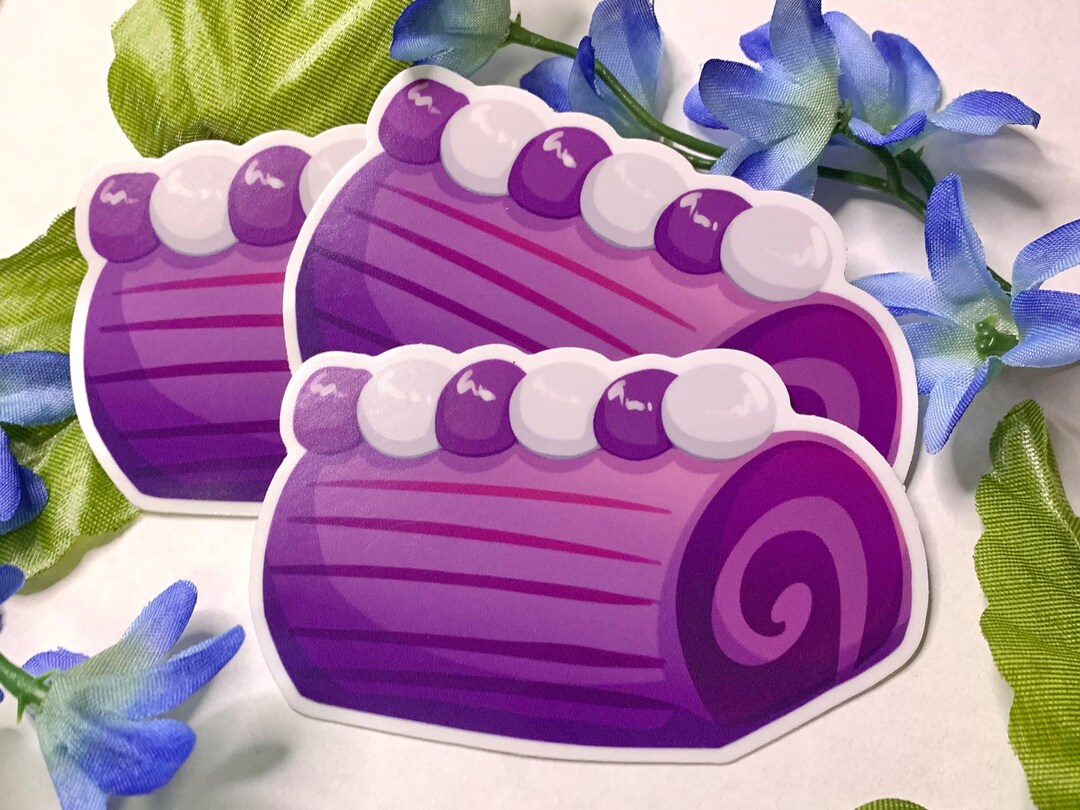 Ube Roll 3 Inch Vinyl Sticker SINGLE STICKER - Etsy