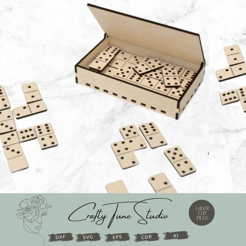 Domino Template - Etsy