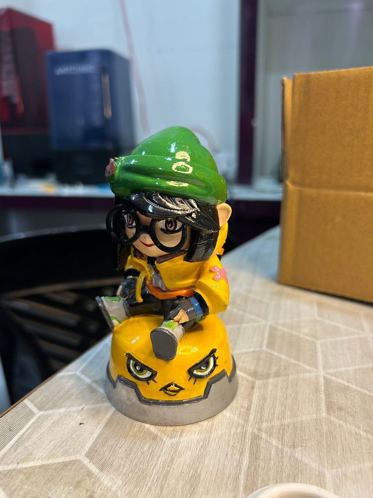 Valorant Killjoy Chibi Figurine - Etsy