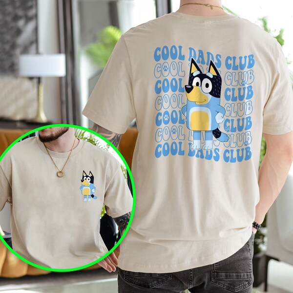 Bluey Cool Dad Club - Etsy