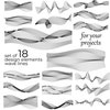 Wavy Lines, Wave Design Eps, Svg Geometric. Wave Line Decoration for ...