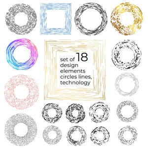 Circle Design Vector Eps, Svg. Round Vector Frame. Decoration Wall ...