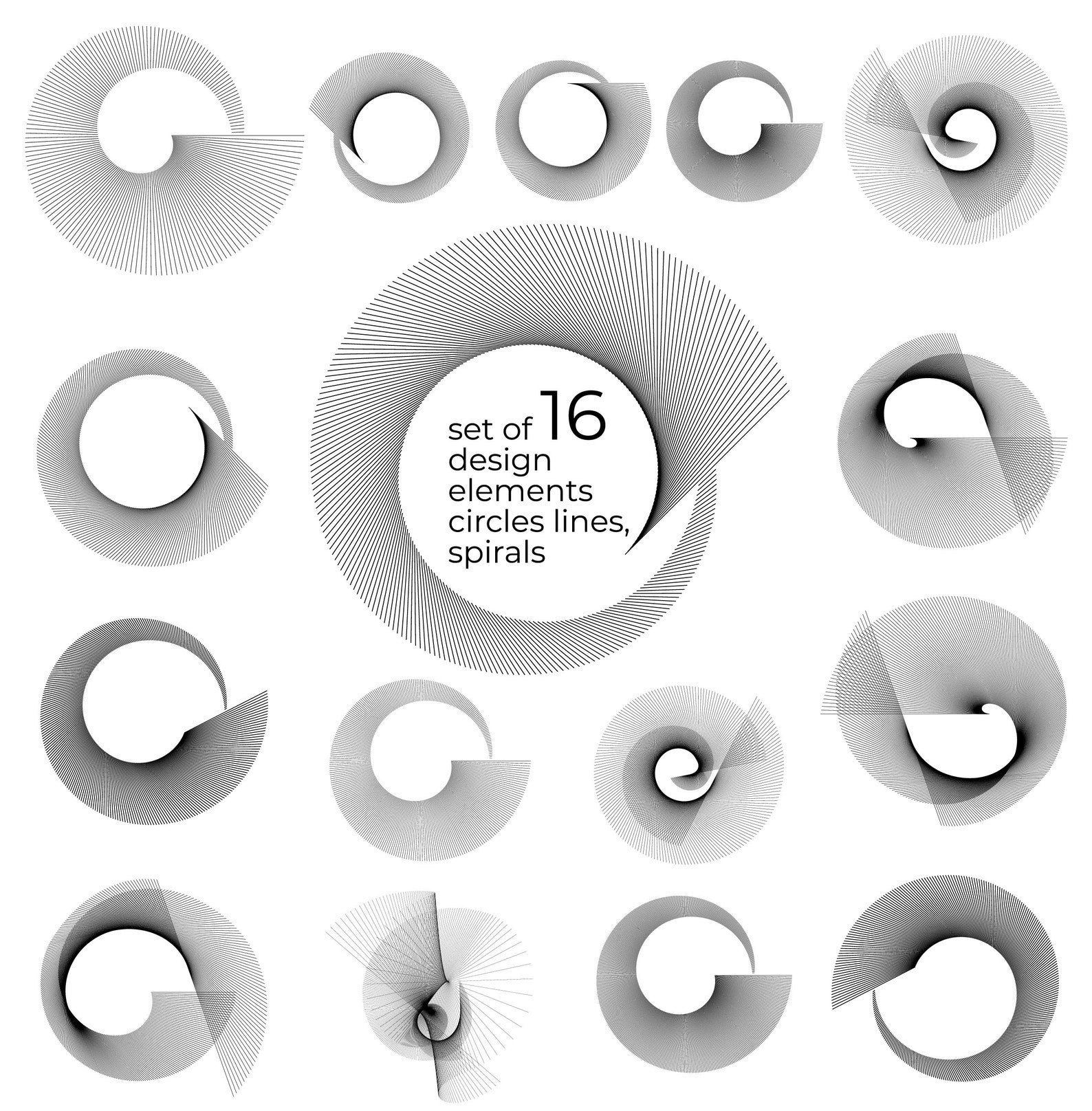 Circle Design. Circle Colorful Wave Lines. Circle Name Frame, Border ...