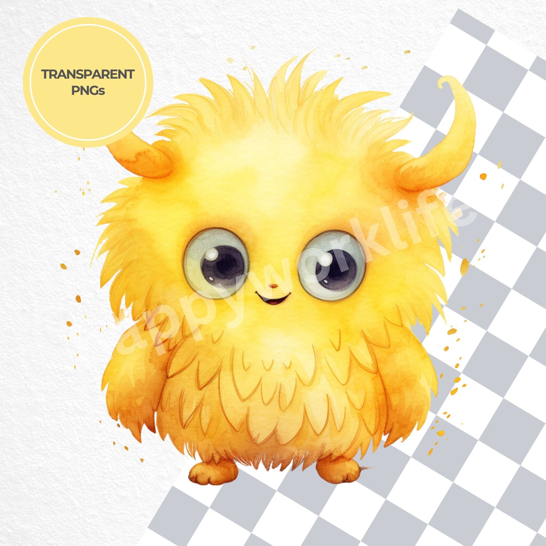 Frightfully Fun Monsters Clipart Bundle Cute Monster Clipart, Kawaii ...