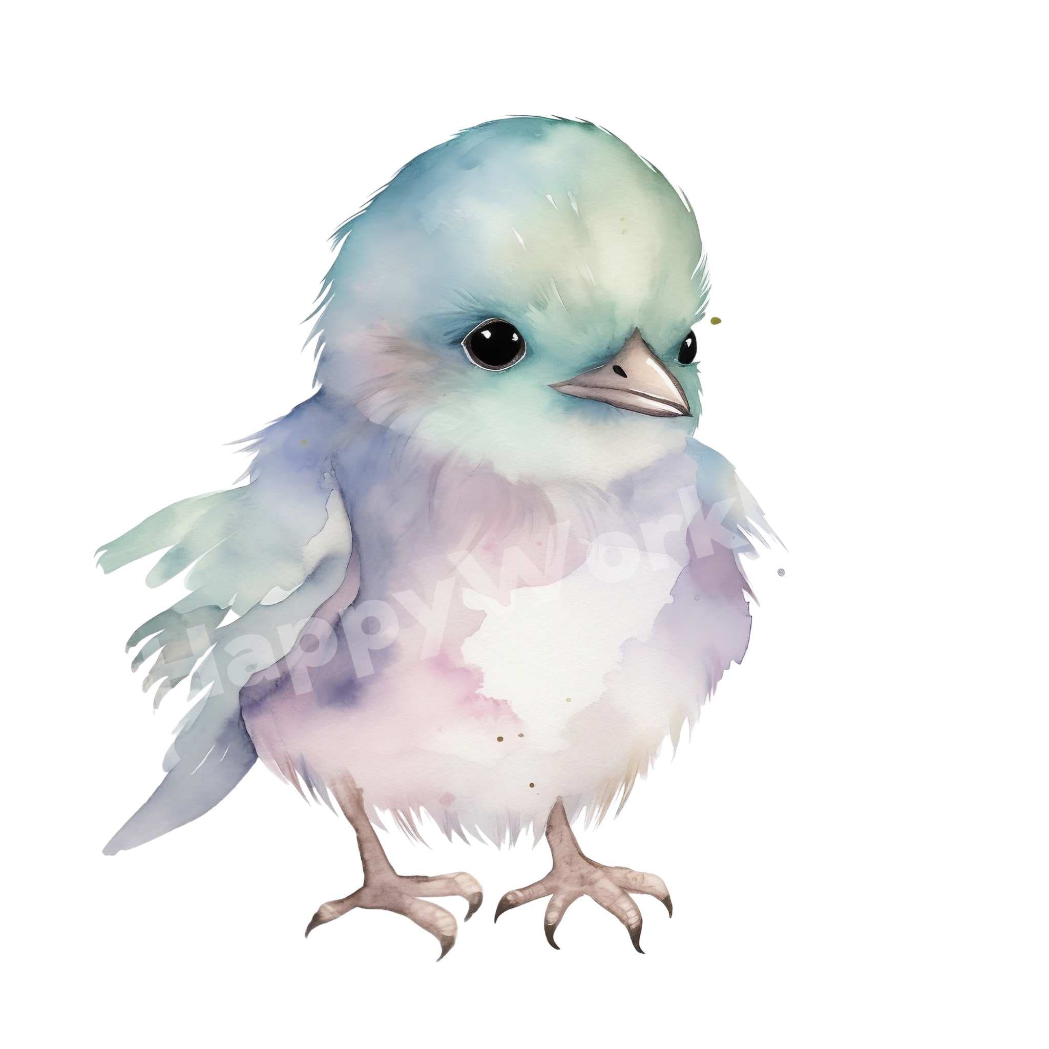 Cute Baby Bird Drawing