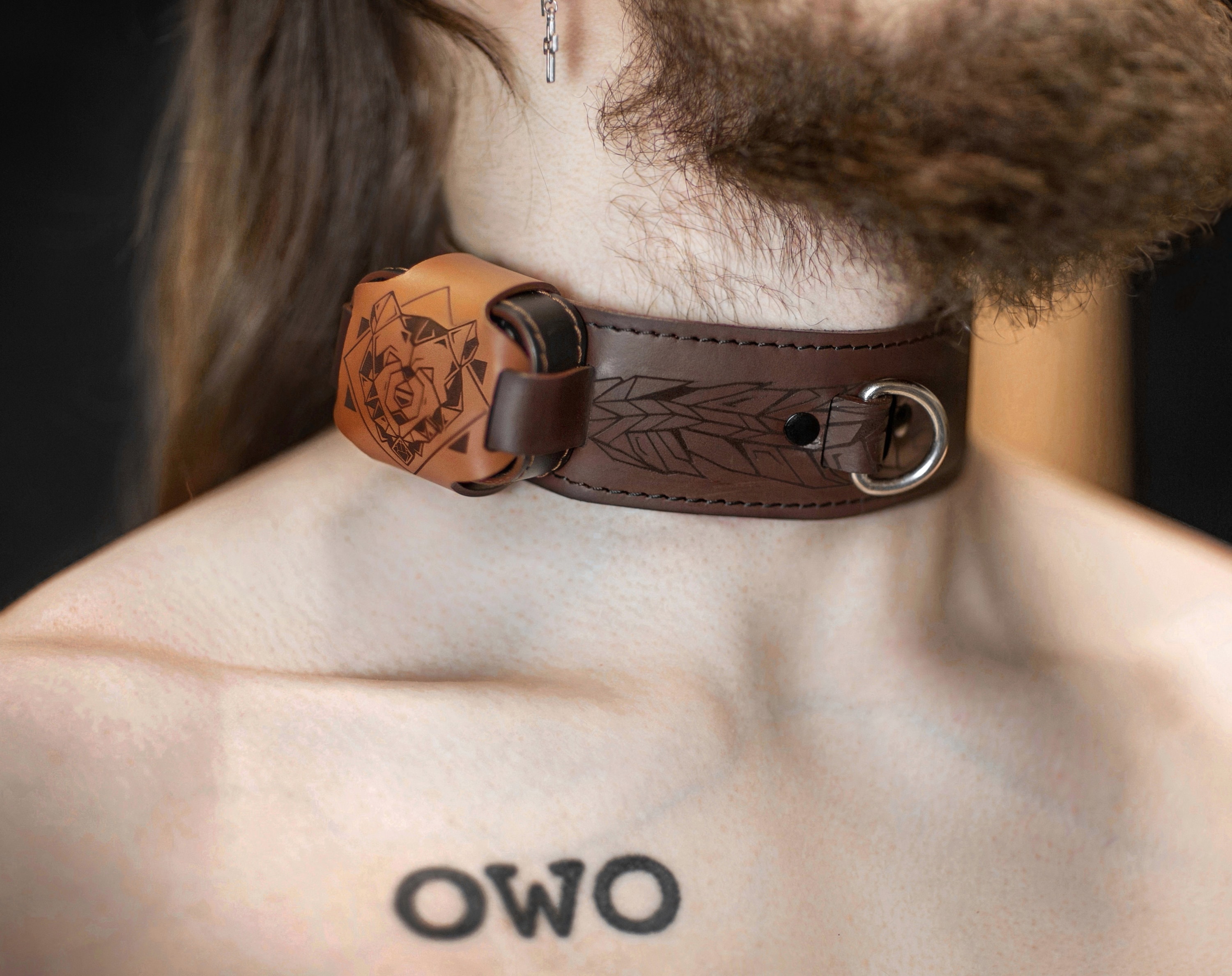 Pishock Premium Leather Shock Collar,internet Wifi Estim Toy, Engraved ...