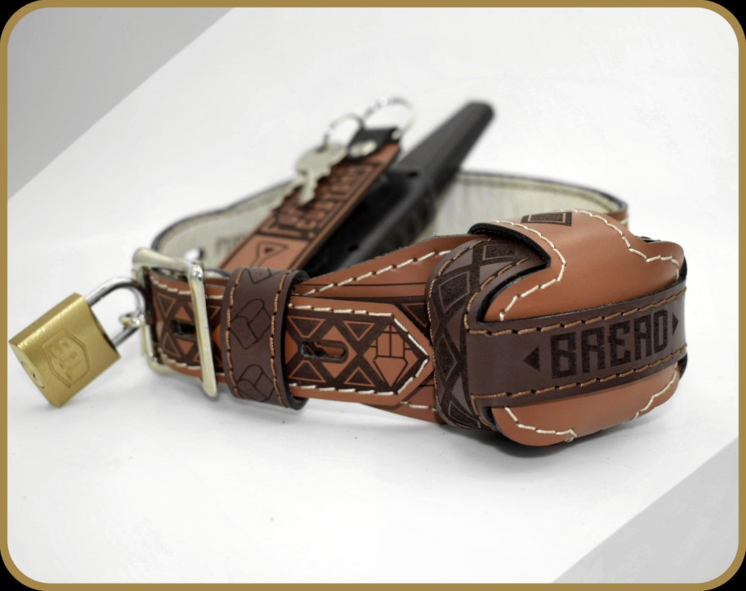 The Bread Collar for All Kinds of Breeding. BDSM Electric Leather Shock Collar. Handmade - Etsy