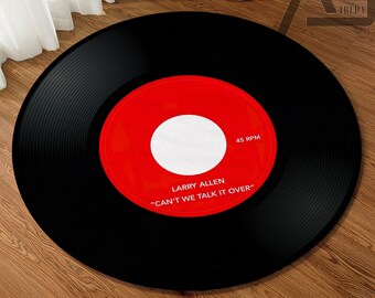 Vinyl Record Rug - Etsy