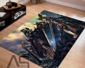 Monster Hunter Rug - Etsy