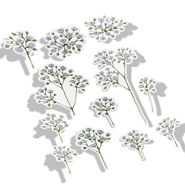 Flower Stickers for Card Making - Etsy