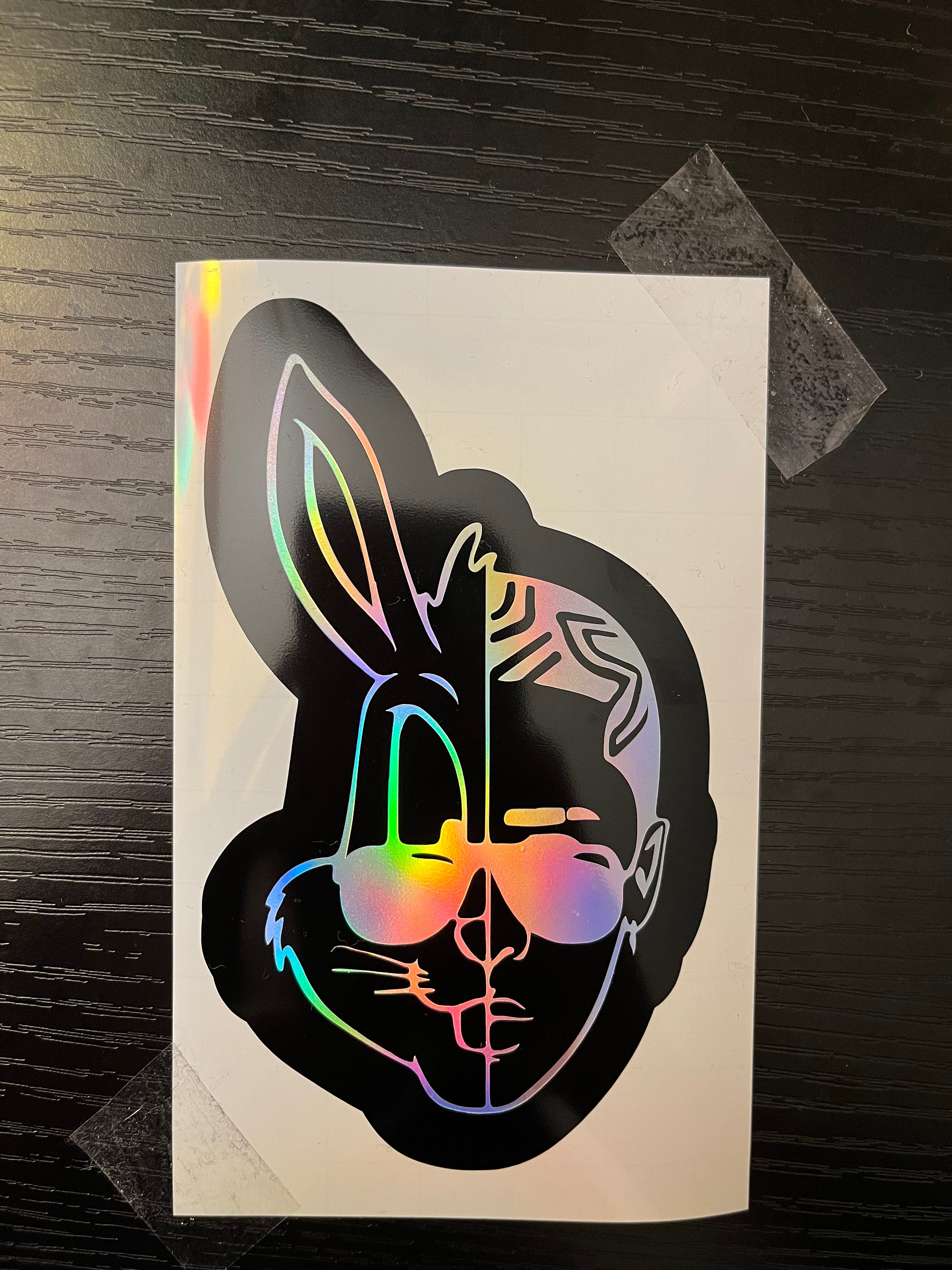 Bad Bunny Decal Stickers - Etsy