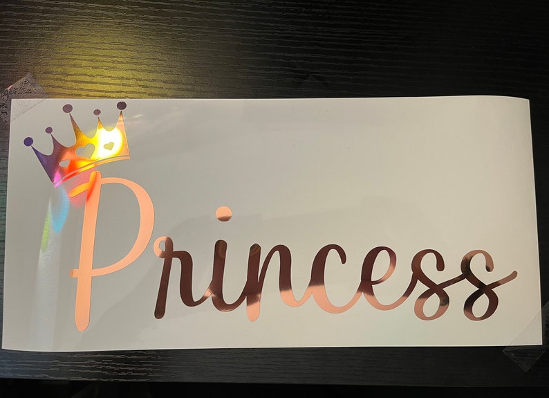 Princess Decal Sticker - Etsy
