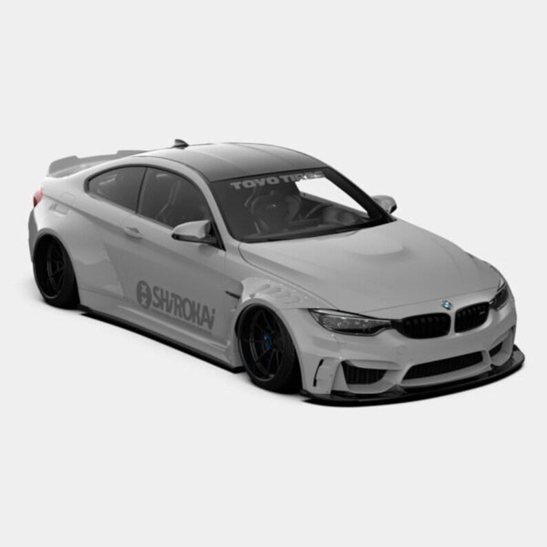 SHIROKAI Widebody Kit BMW 4 Series F82 F83 incl. M4 - Etsy