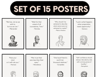 Famous Quotes Posters - Etsy