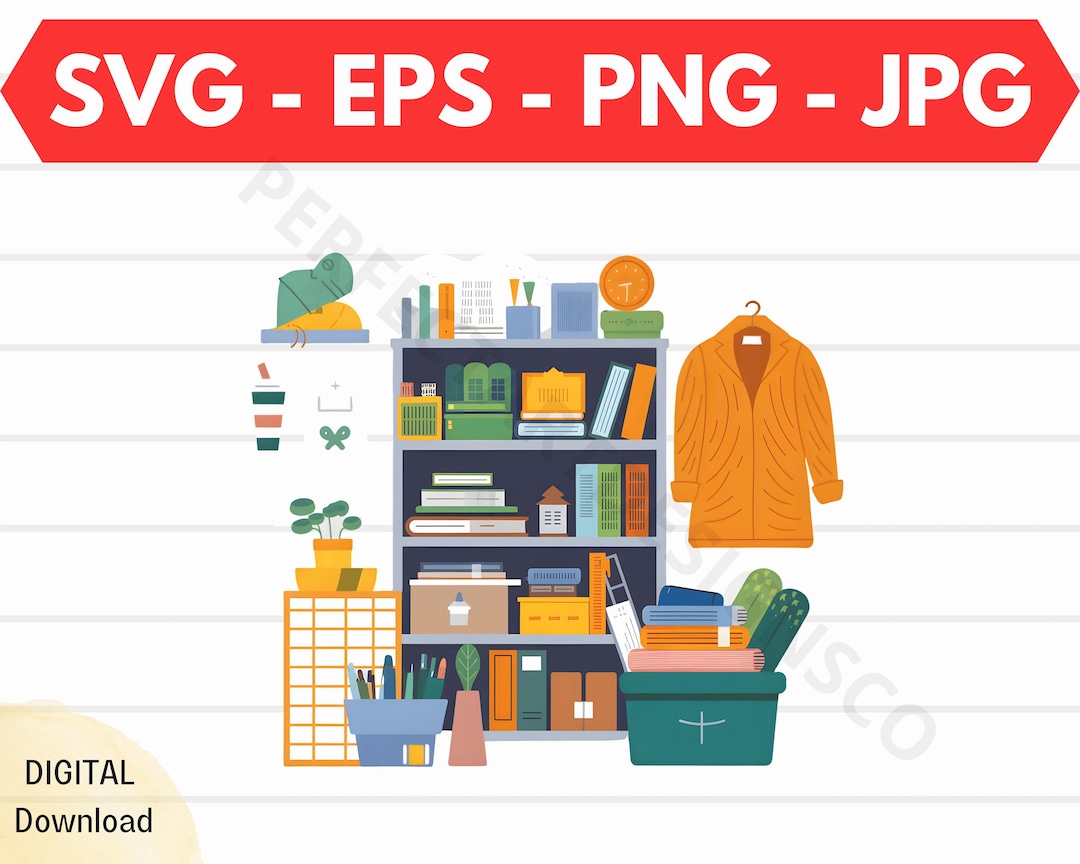 Declutter Svg, Declutter Clipart, Declutter Svg for Shirt, Svg File for ...