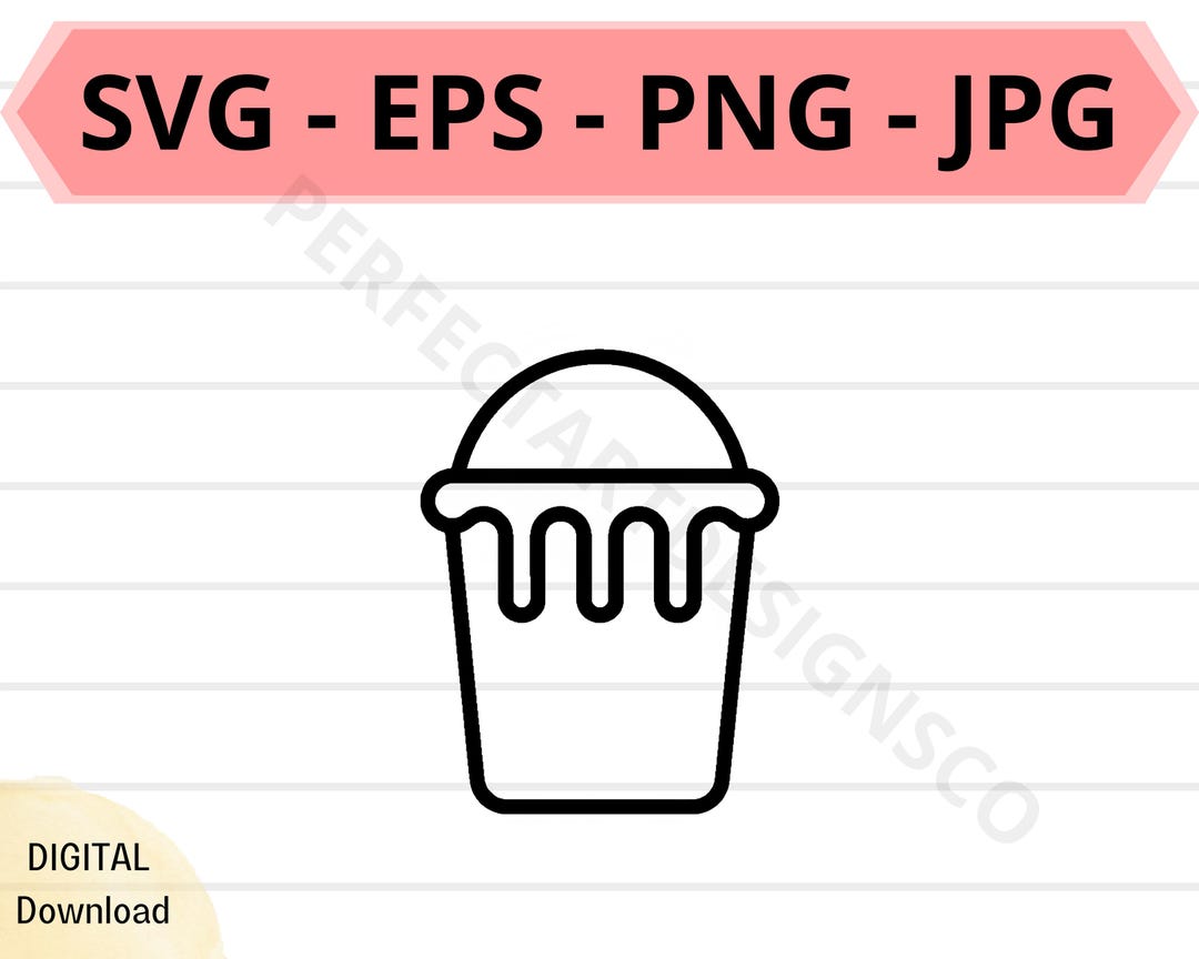 Iced Icon Svg Cut File, Iced Symbol, Iced Sign Cutting Svg File for ...