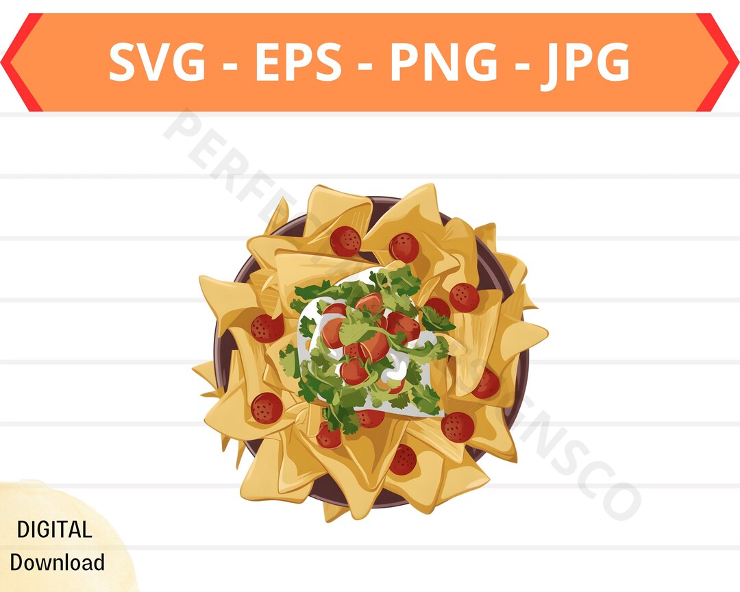 Nachos Svg, Nachos Clipart, Nachos Svg for Shirt, Svg File for Cricut ...