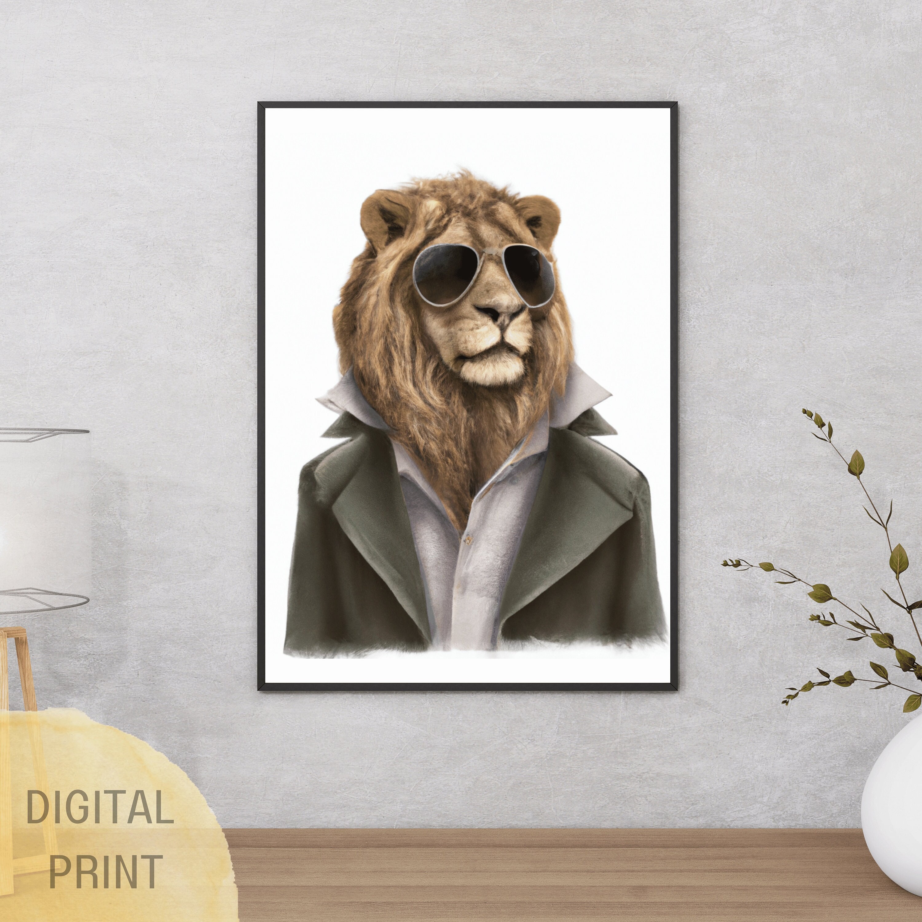 Lion With Human Body