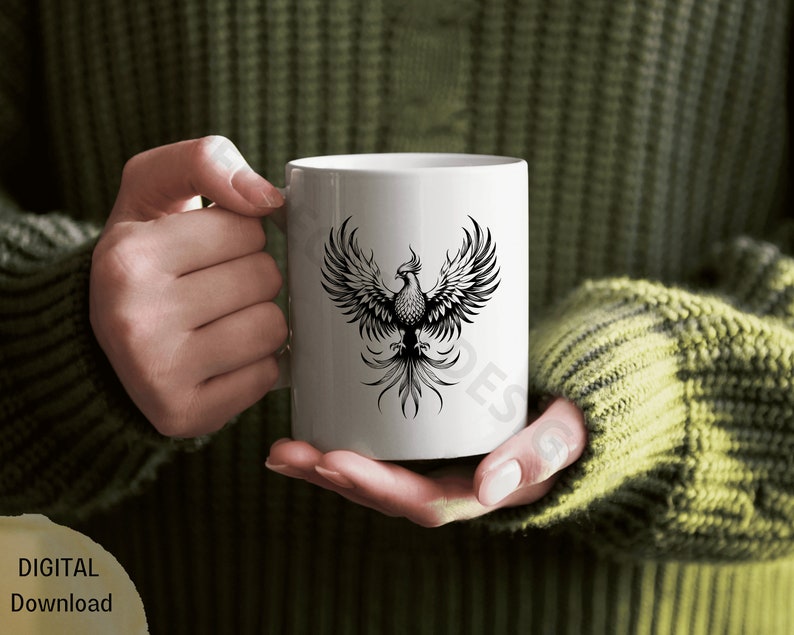 Phoenix God Vector Image Clipart, Phoenix God Svg Phoenix Cut File ...