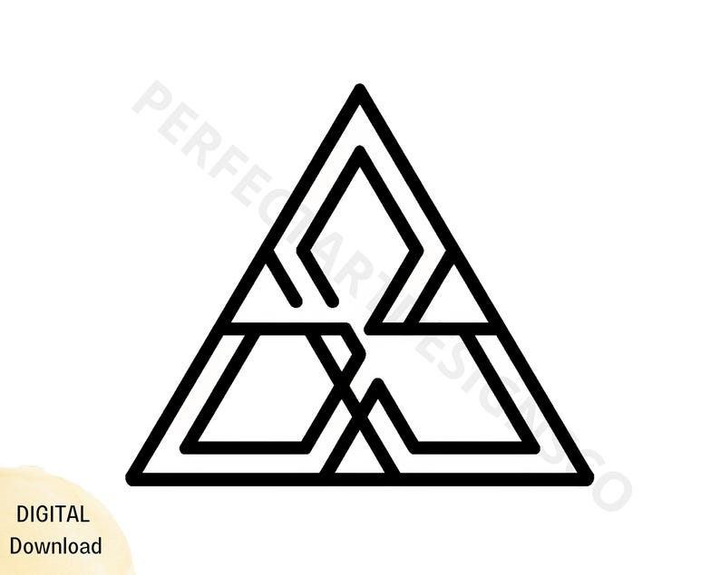 Bjj Triangle Sign Svg, Bjj Triangle Icon File, Bjj Triangle Symbol ...