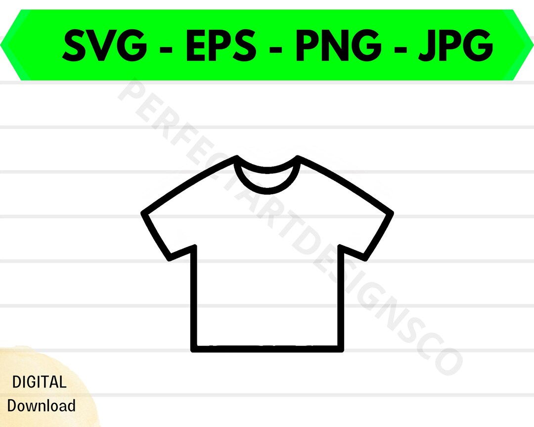 Pink Shirt Svg File, Pink Shirt Outline Svg, Pink Shirt Clipart Svg ...