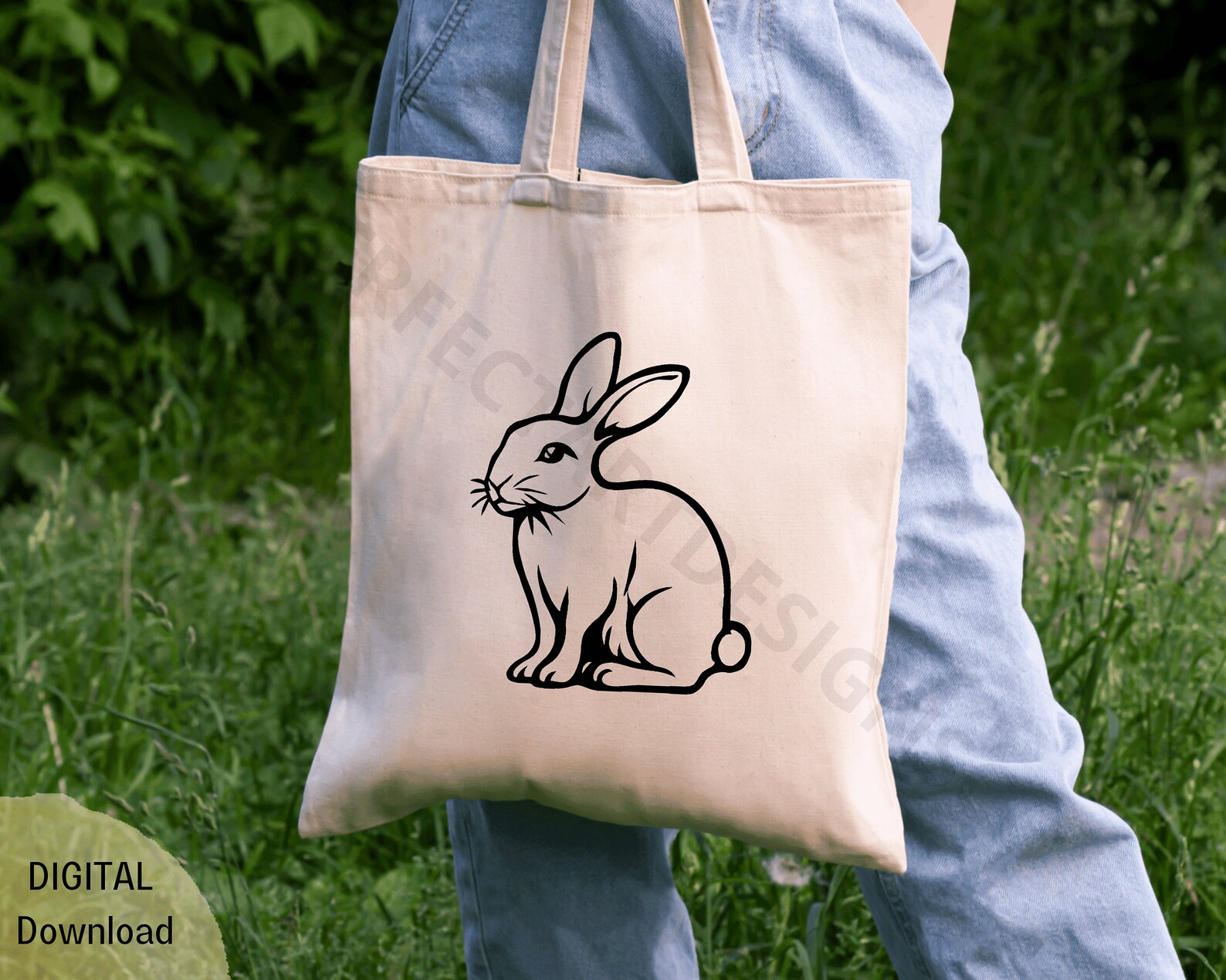 Bunny Outline Svg, Bunny Clipart, Bunny Svg for Shirt, Svg File for ...