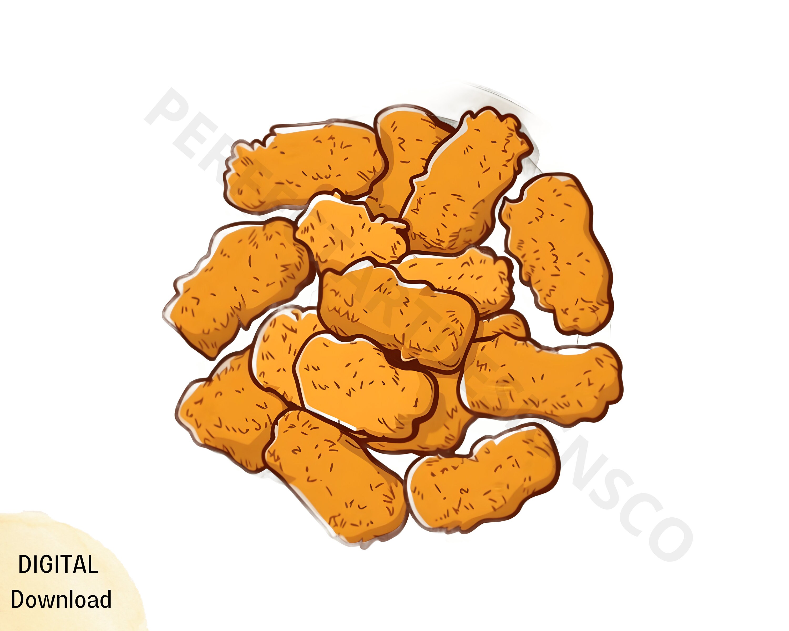 Chicken Nuggets Svg, Chicken Nuggets Clipart, Chicken Nuggets Svg Shirt ...