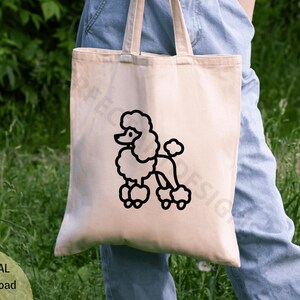 Standard Poodle Outline Svg, Standard Poodle Clipart, Standard Poodle ...