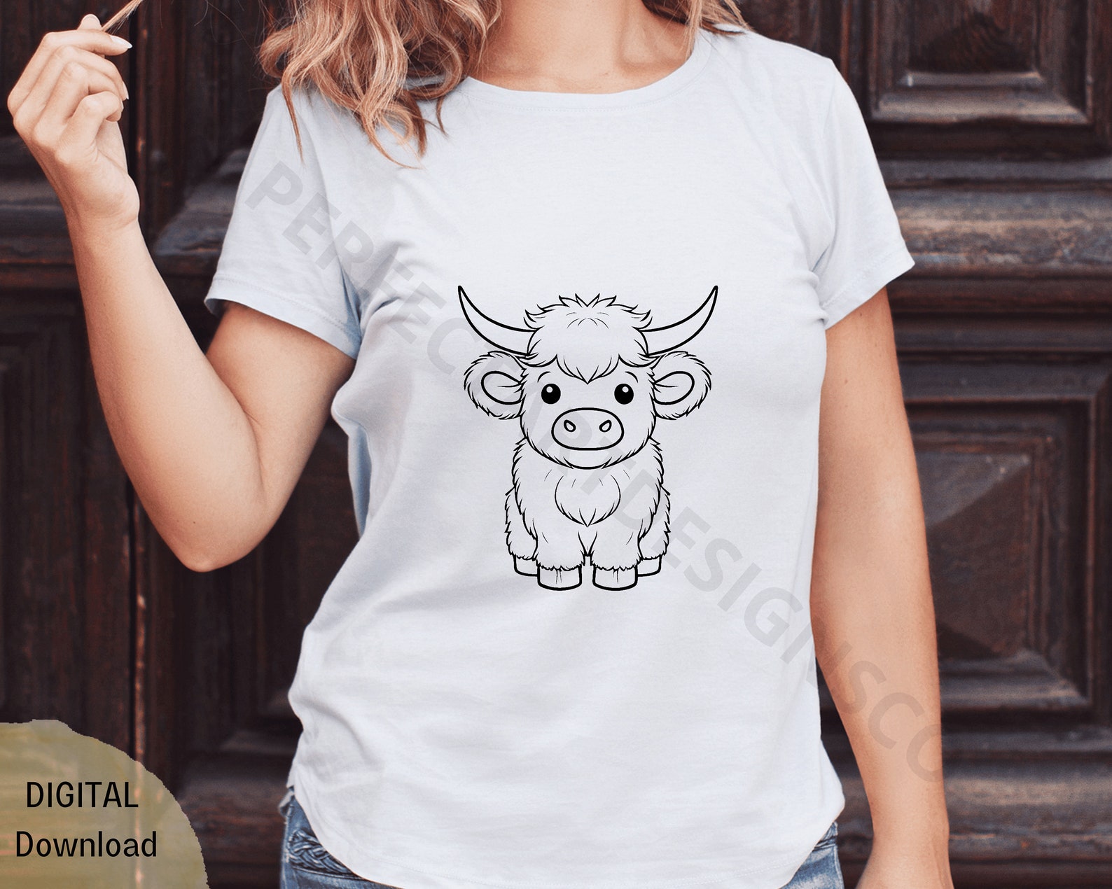 Cute Yak Svg File, Baby Yak Outline Svg, Yak Clipart Svg, Yak Svg Cut ...