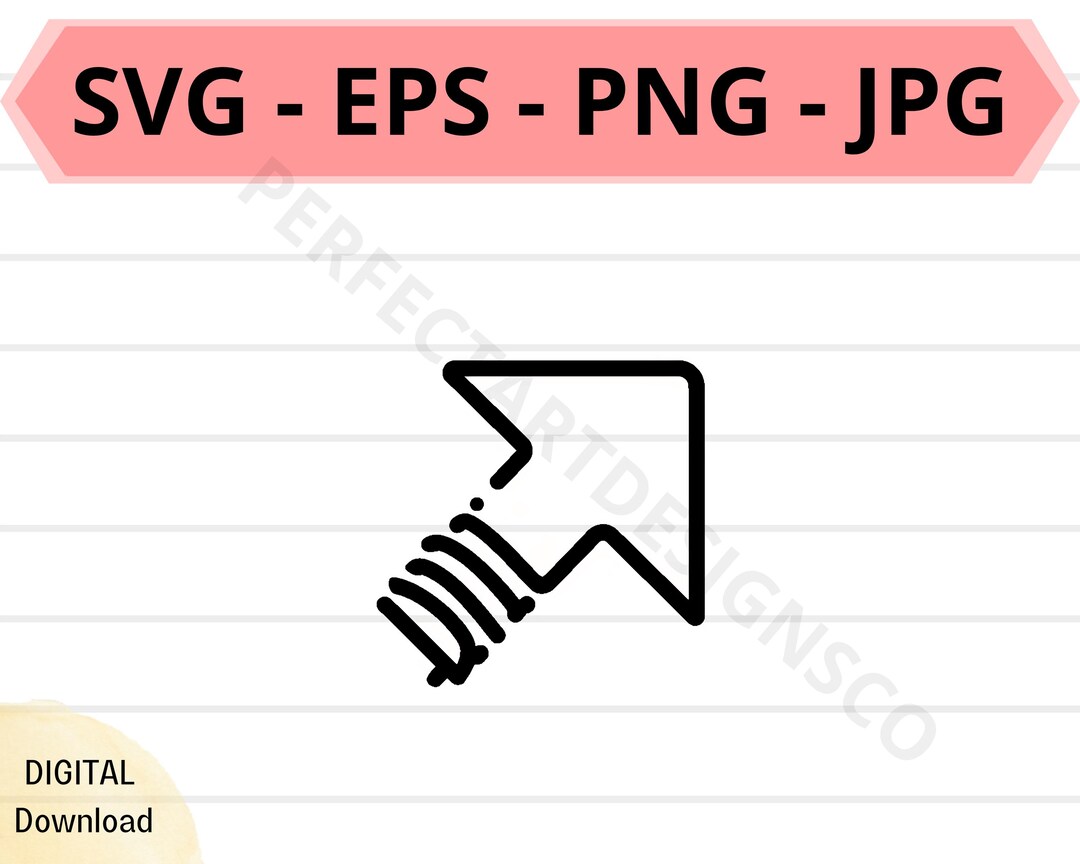 Giant Arrow Icon Svg Cut File, Giant Arrow Symbol, Giant Arrow Sign ...