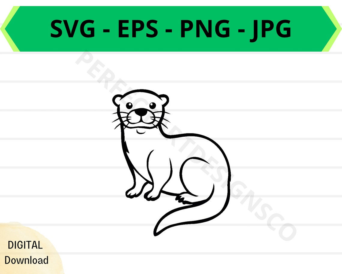 Otter Svg, Otter Clipart, Otter Svg for Shirt, Svg File for Cricut ...