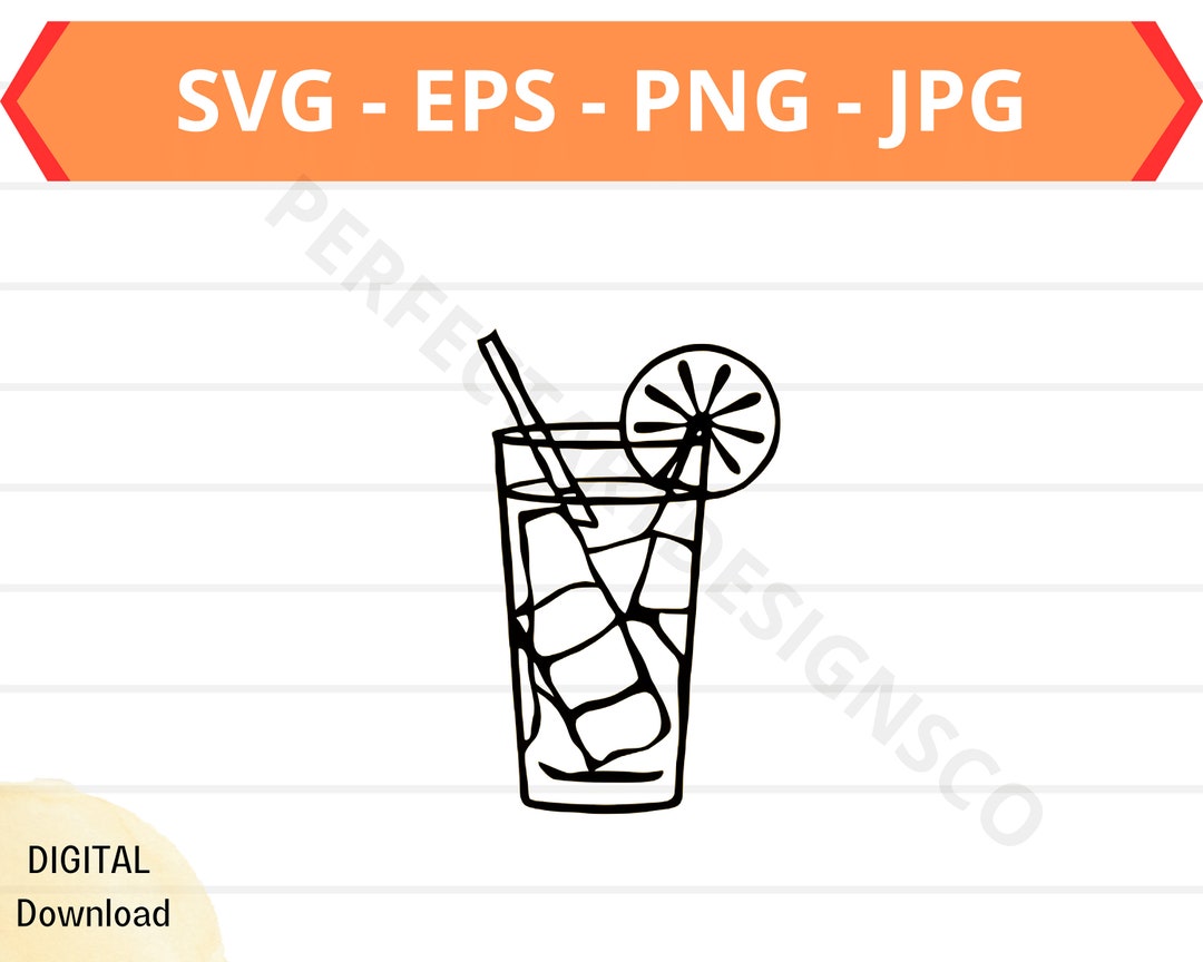 Lemonade Glass Outline Svg, Lemonade Glass Clipart, Lemonade Glass Svg ...
